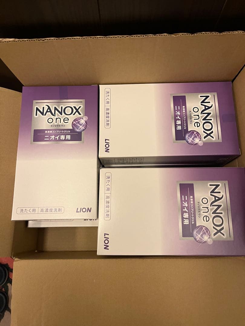 NANOX one ニオイ専用 液体洗剤　6箱