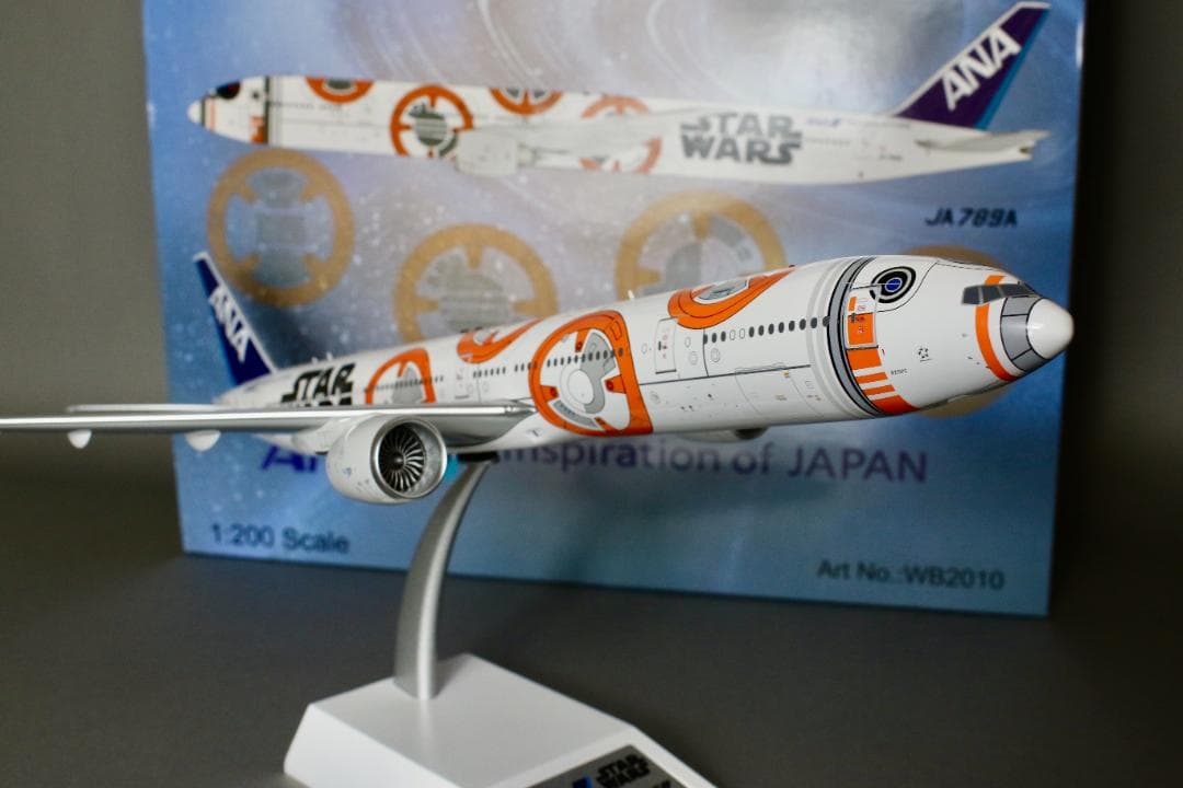 レア ANA B777-300ER JA789A BB-8 1/200