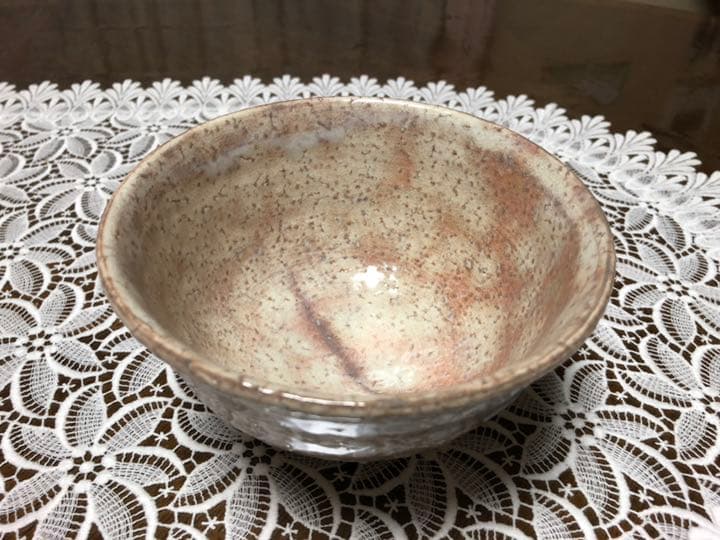 萩焼 泉流山 吉賀大眉作 萩茶碗