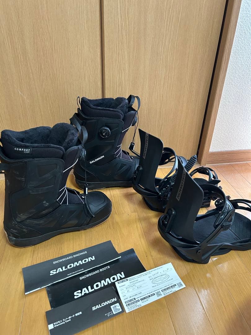 SALOMON LAUNCH BOA SJ ブーツ　RHYTHMビンディング