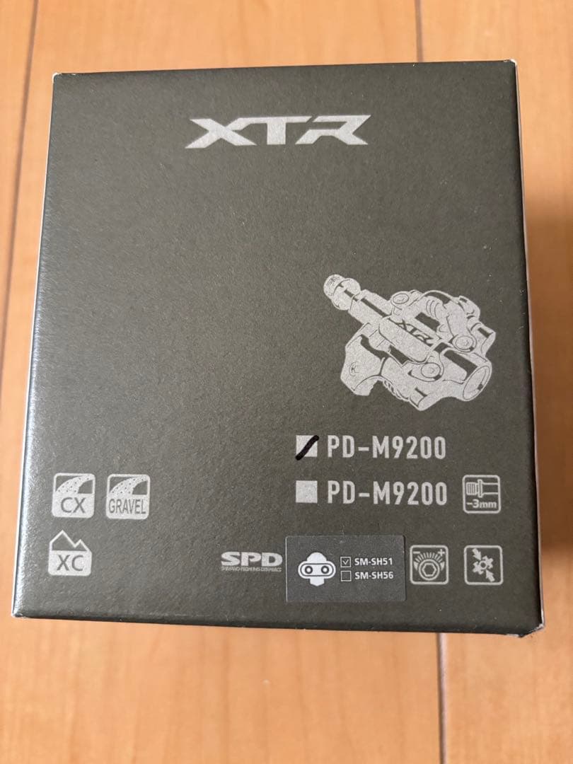 Shimano XTR M-9200ビンディングペダル