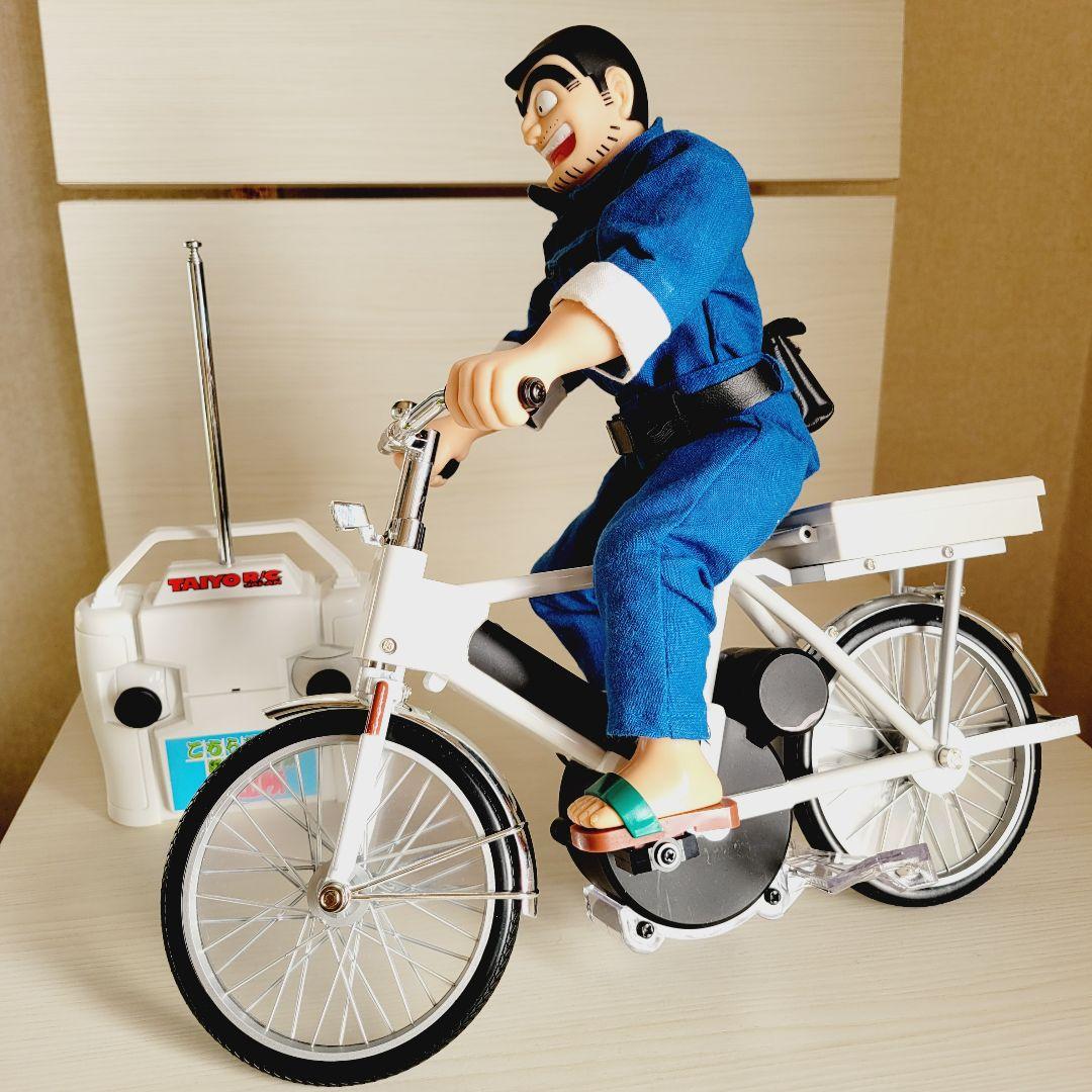 【美品】こち亀 両津勘吉 自転車 ラジコン TAIYO R/C レア 廃盤品