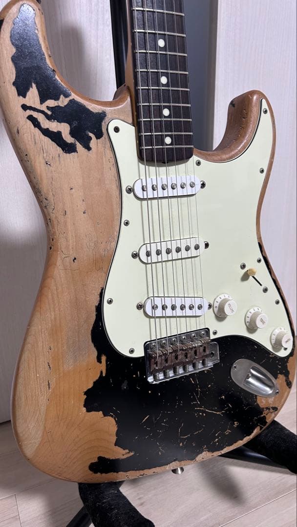 Fender Japan ST-62 John Mayer風　レリック　ストラト
