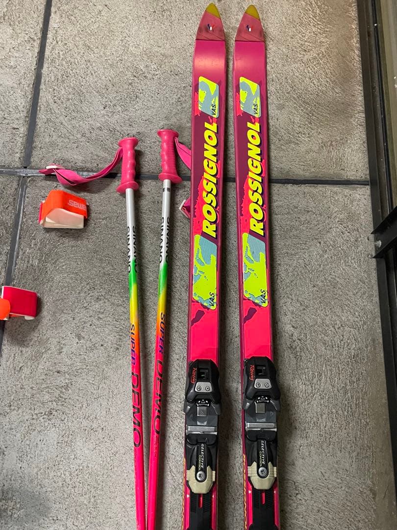 ROSSIGNOL 90年代スキー super virage used 193c
