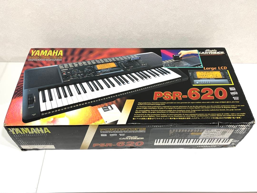 f038 未開封　希少モデル　YAMAHA 電子キーボード　PSR-620
