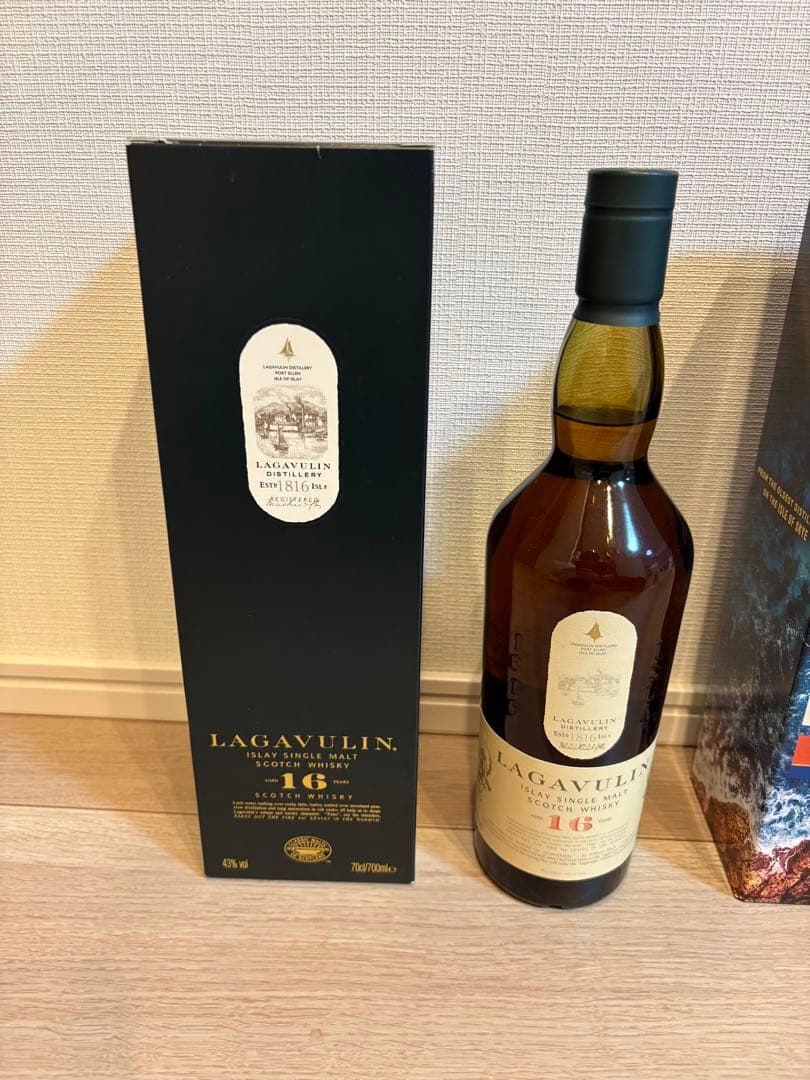 LAGAVULIN 16年 700ml 43% TALISKER 10年 45%