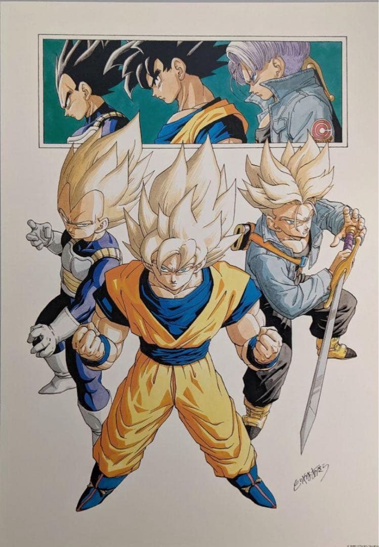 ドラゴンボール 鳥山明 世界展 複製原画 C