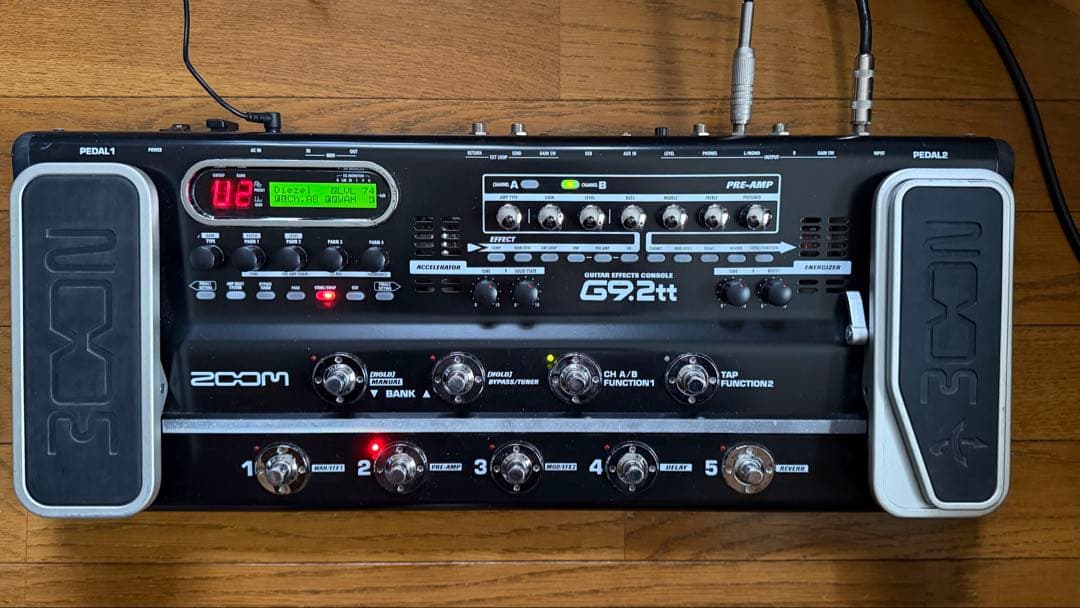 【値引き中】 ZOOM G9.2tt マルチエフェクター / 匿名配送