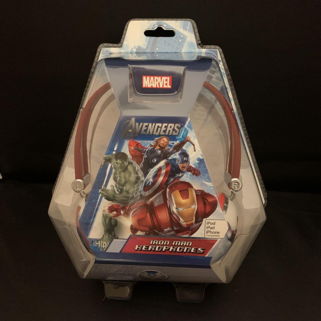 アイアンマンヘッドホン　marvel ironman headphone
