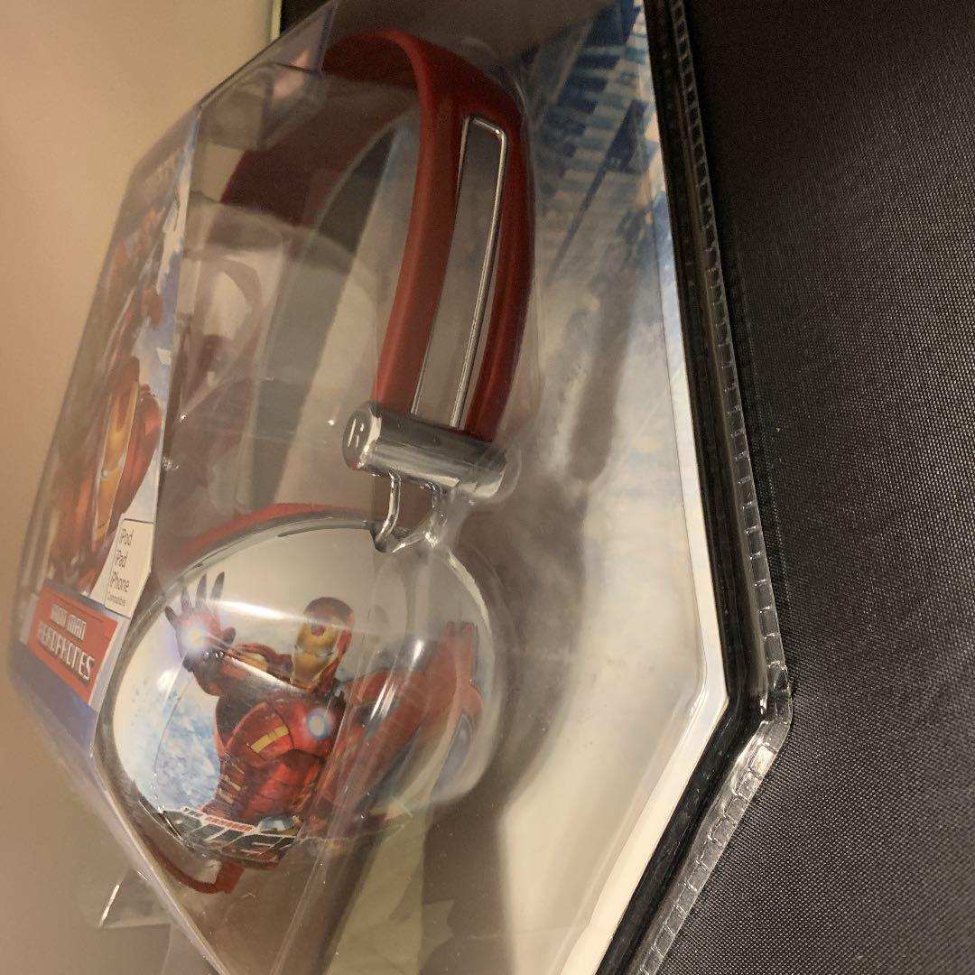 アイアンマンヘッドホン　marvel ironman headphone