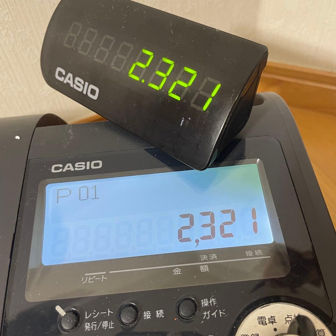 CASIO カシオ電子レジスター TE-2800 飲食店レジスター