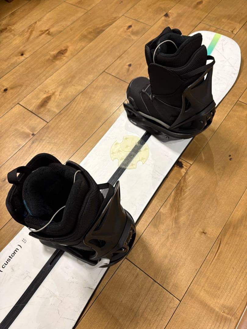 BURTON STEP ON ブーツ、ビンディング、custom125㎝セット