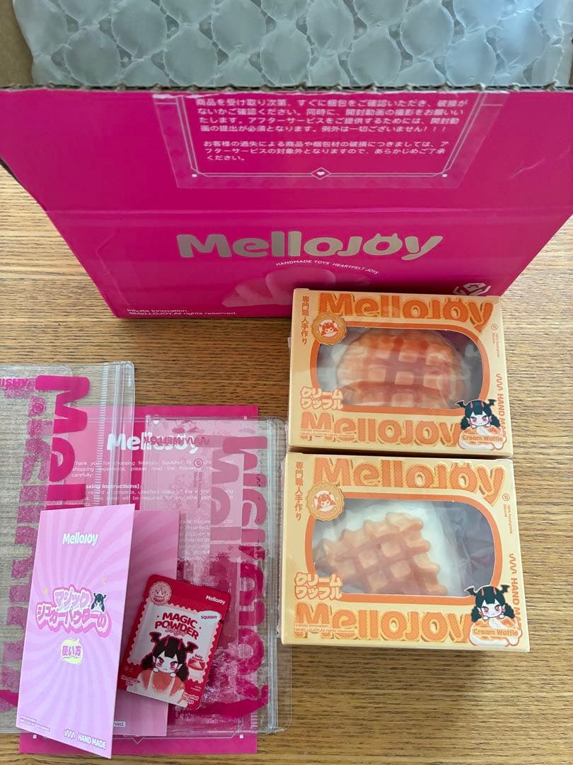 Mellojoyスクイーズ ワッフル セット