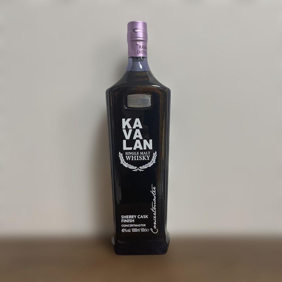 KAVALAN シングルモルトウイスキー　シェリーカスクタイプ　1000ml