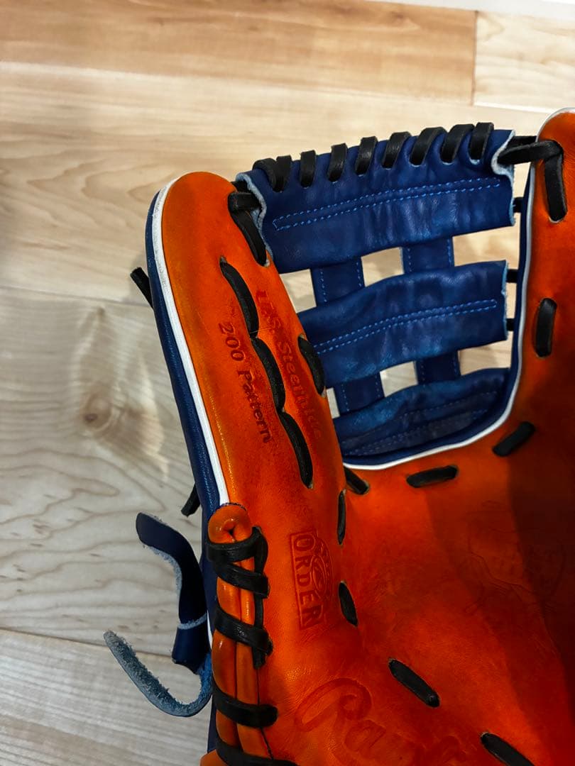 Rawlings 軟式オーダーグローブ 内野手用　型付け済み　未使用品
