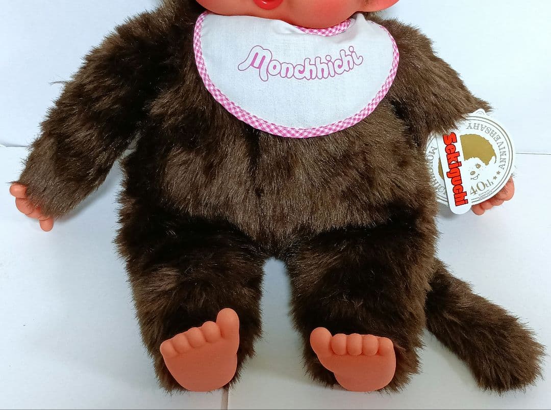 モンチッチ　40th　ツインテール　ピンク L　MONCHHICHI