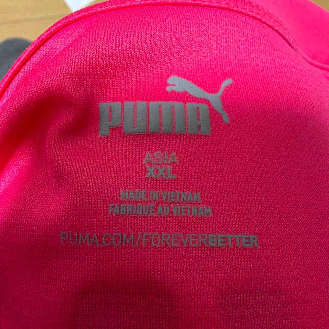 PUMA ピンク 長袖シャツ XXL CAPCOM YANMAR