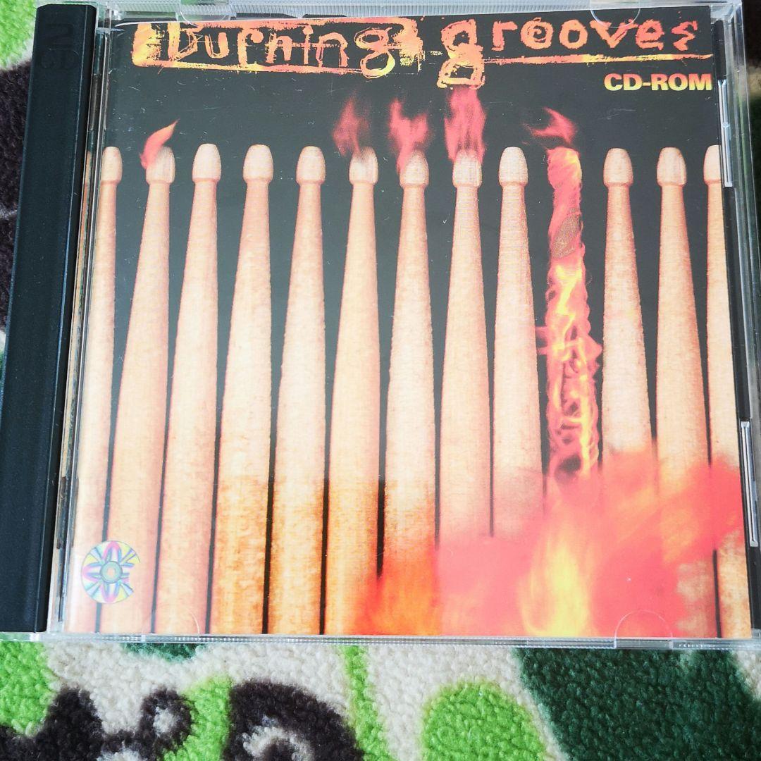 burning grooves CD-ROM Drum audio-CD付き