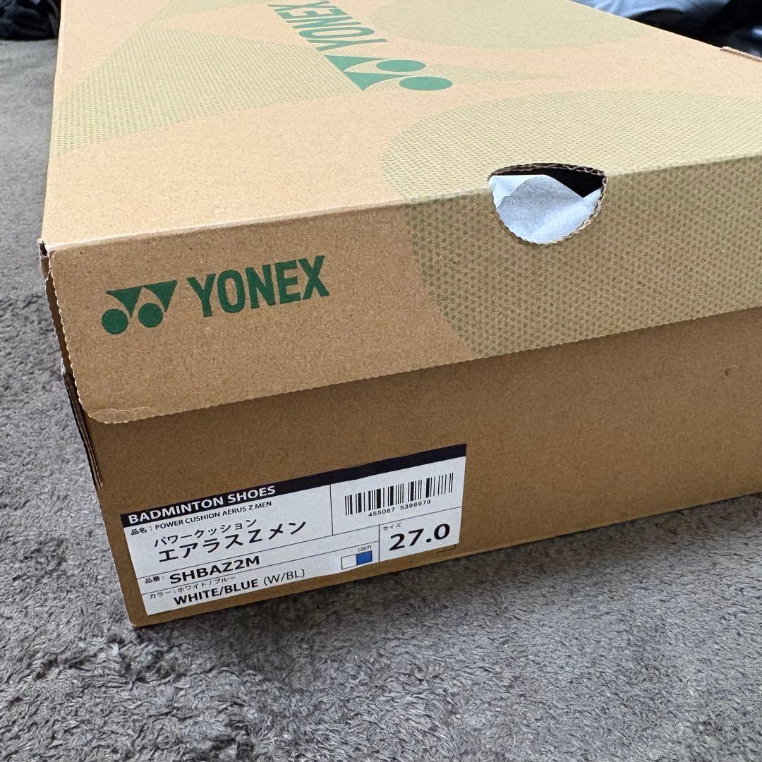 27㎝　エアラスメン　新品未使用　YONEX 　バドミントン　シューズ