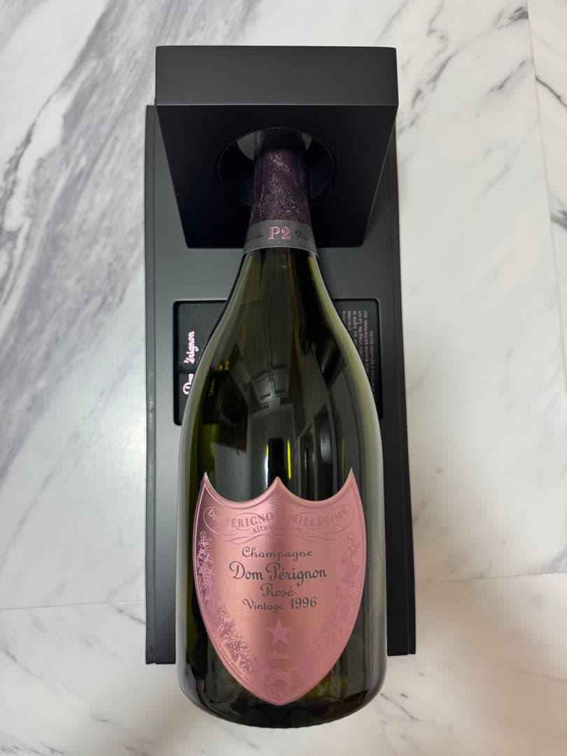 とやDom Pérignon ロゼ 1996 P2 専用ボックス付き　空瓶