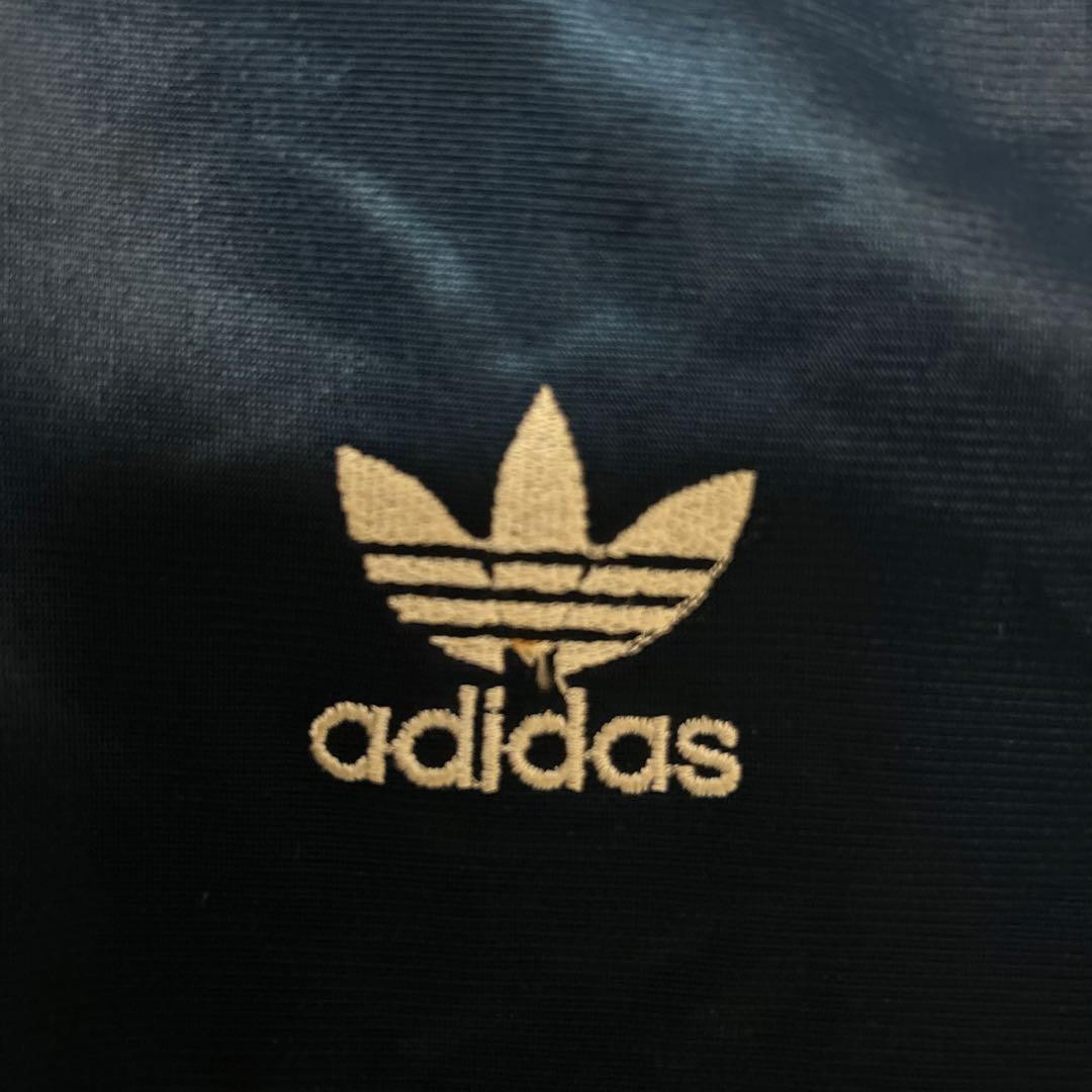 80s adidas ATP USA製トラックジャケット ネイビー