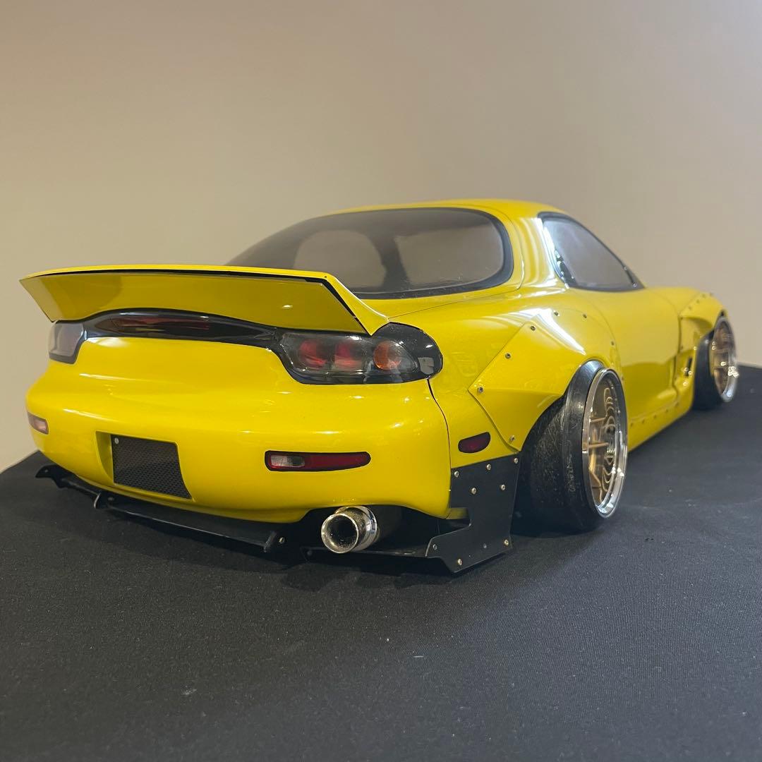 O*Z様 abcホビー rx-7 FD 1/10 ラジコン　ボディ　ロケットバニ