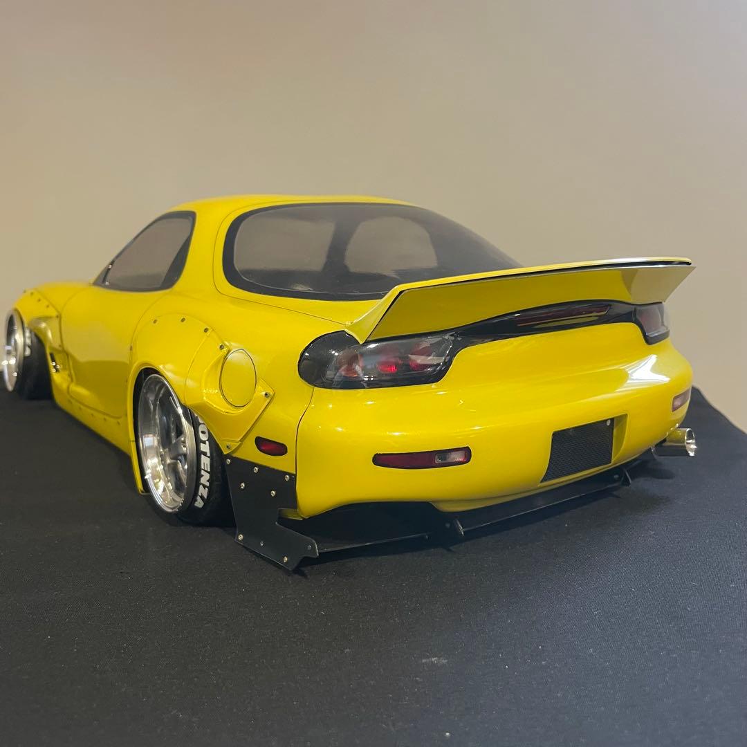 O*Z様 abcホビー rx-7 FD 1/10 ラジコン　ボディ　ロケットバニ