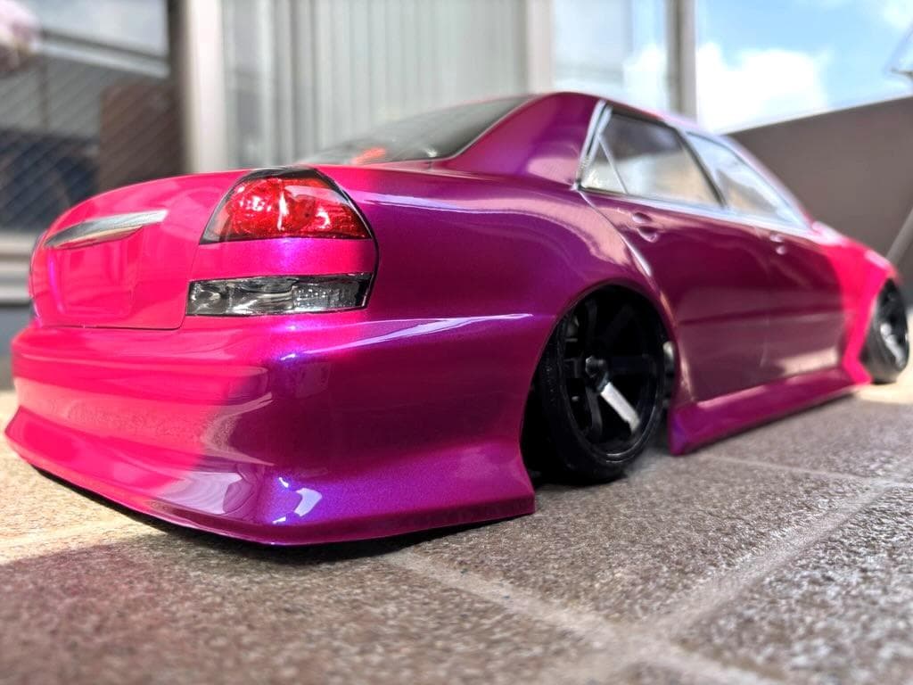 ラジコン ボディー PANDORA RC マークⅡ JZX110 GALM等に！