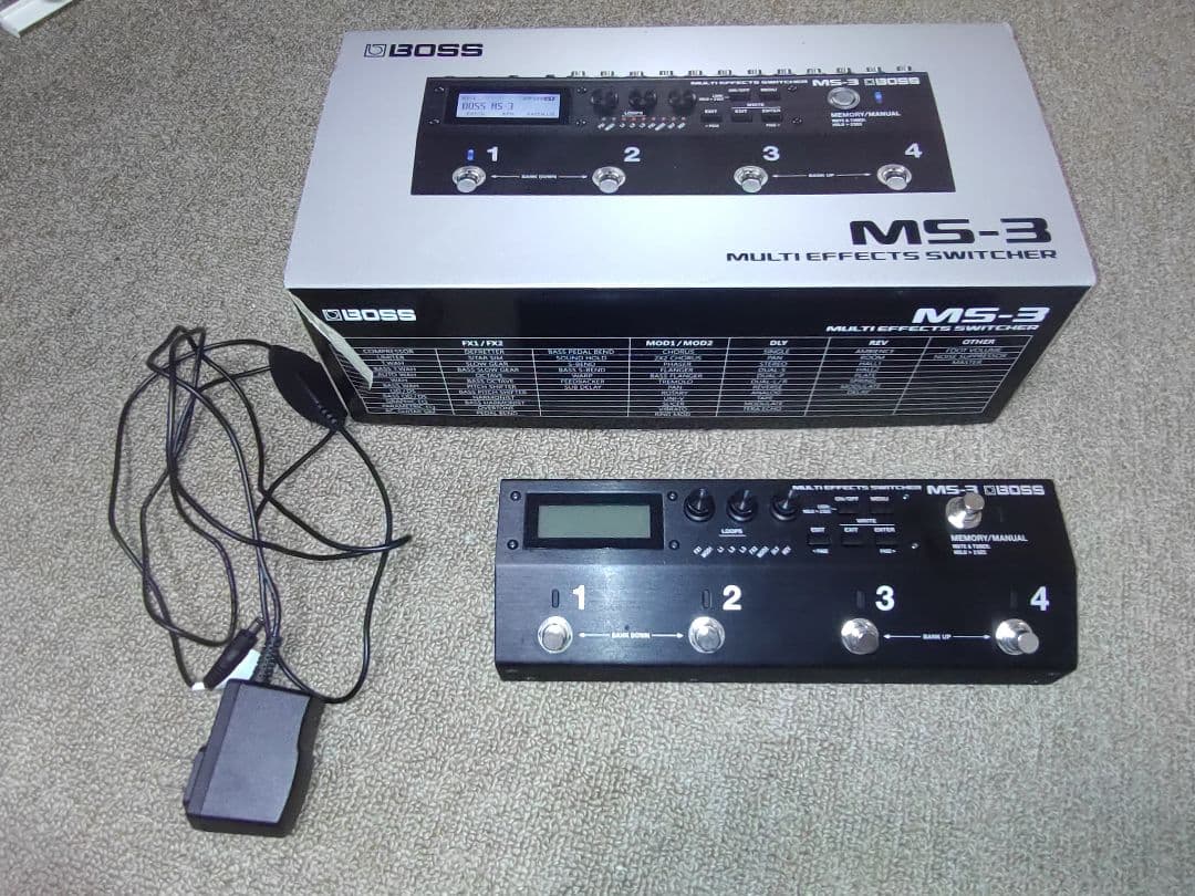 BOSS MS-3　マルチエフェクトスイッチャー