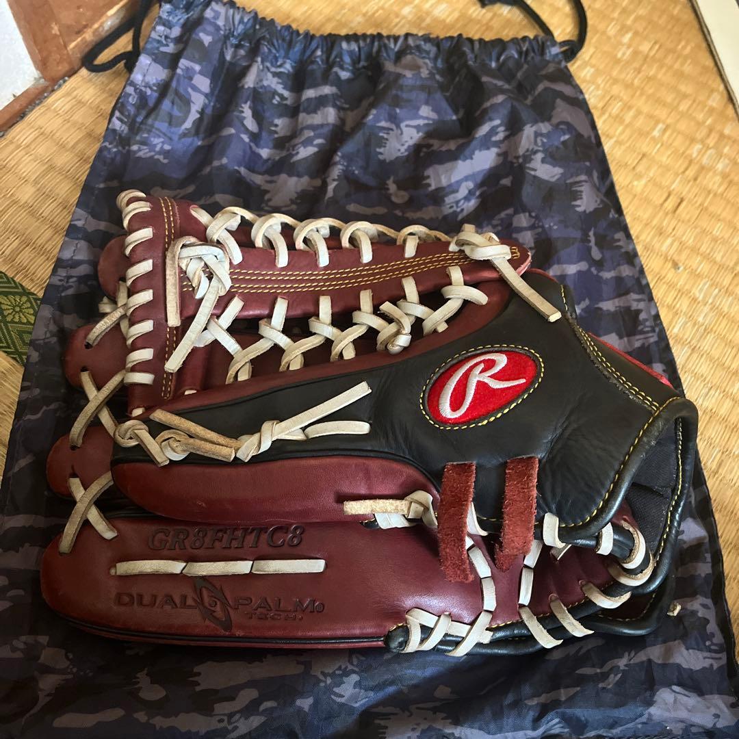 Rawlings 軟式外野手用グローブ 左投げ