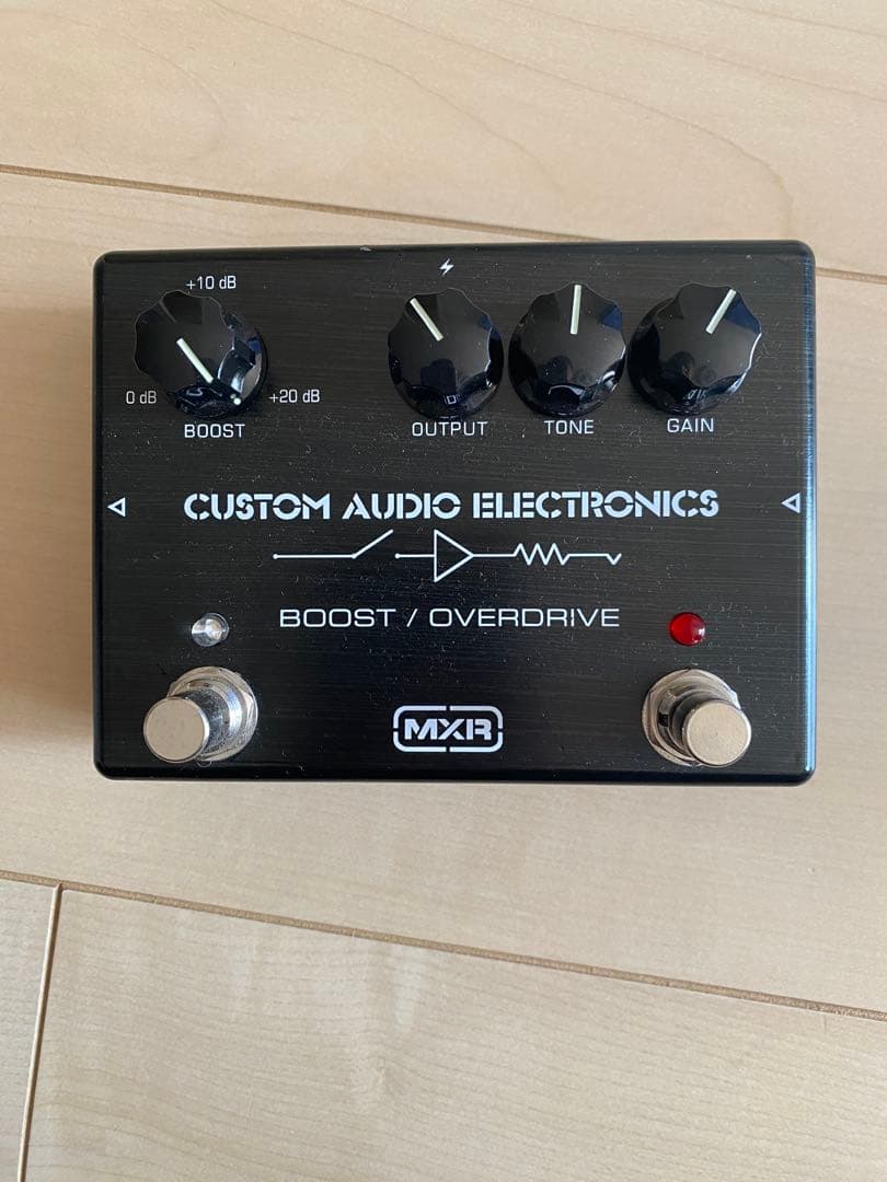 mxr overdriveエフェクター オーバードライブ　　Boost MXR