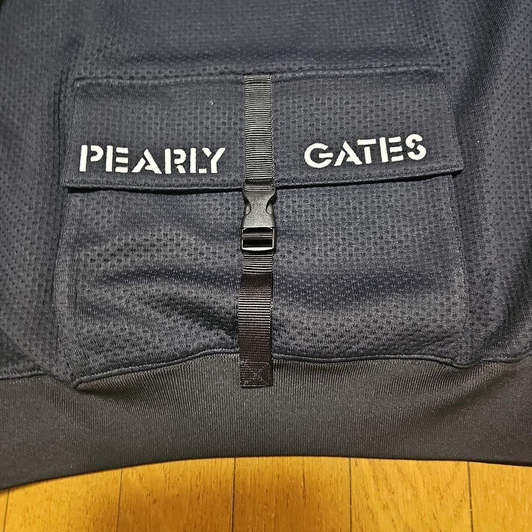 早い者勝ち　最新　極暖　PEARLY GATES メッシュトレーナー ネイビー
