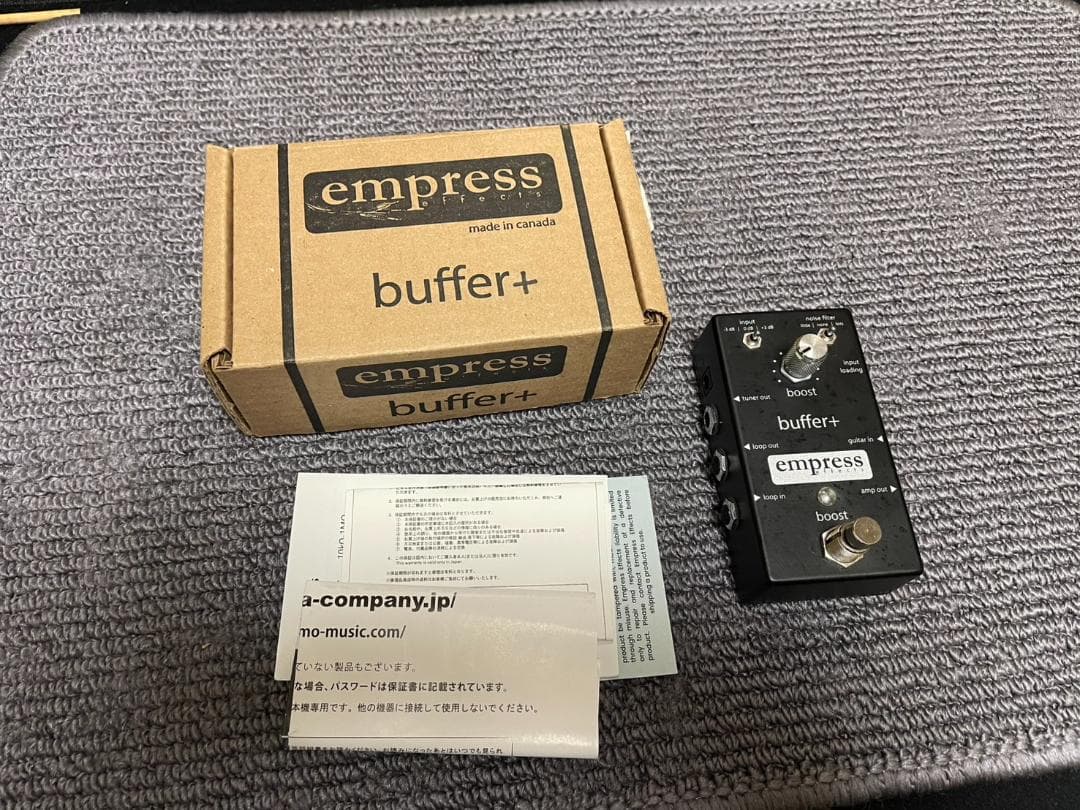 ギター Empress Effects buffer +