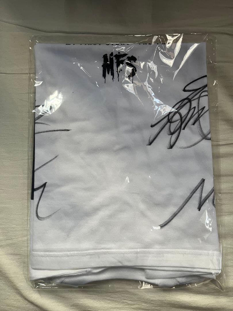 RAFFLE マイファス ライブTシャツA賞 直筆サイン入り