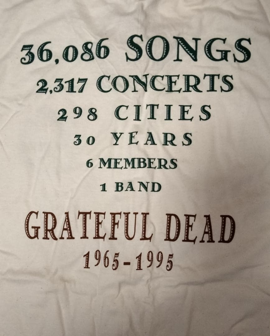 GRATEFUL DEAD 1965-1995 Tシャツ