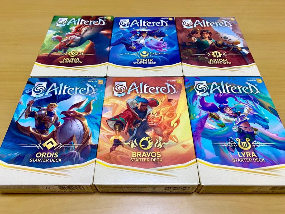 Altered TCG kickstarter box＋デッキ6種セット