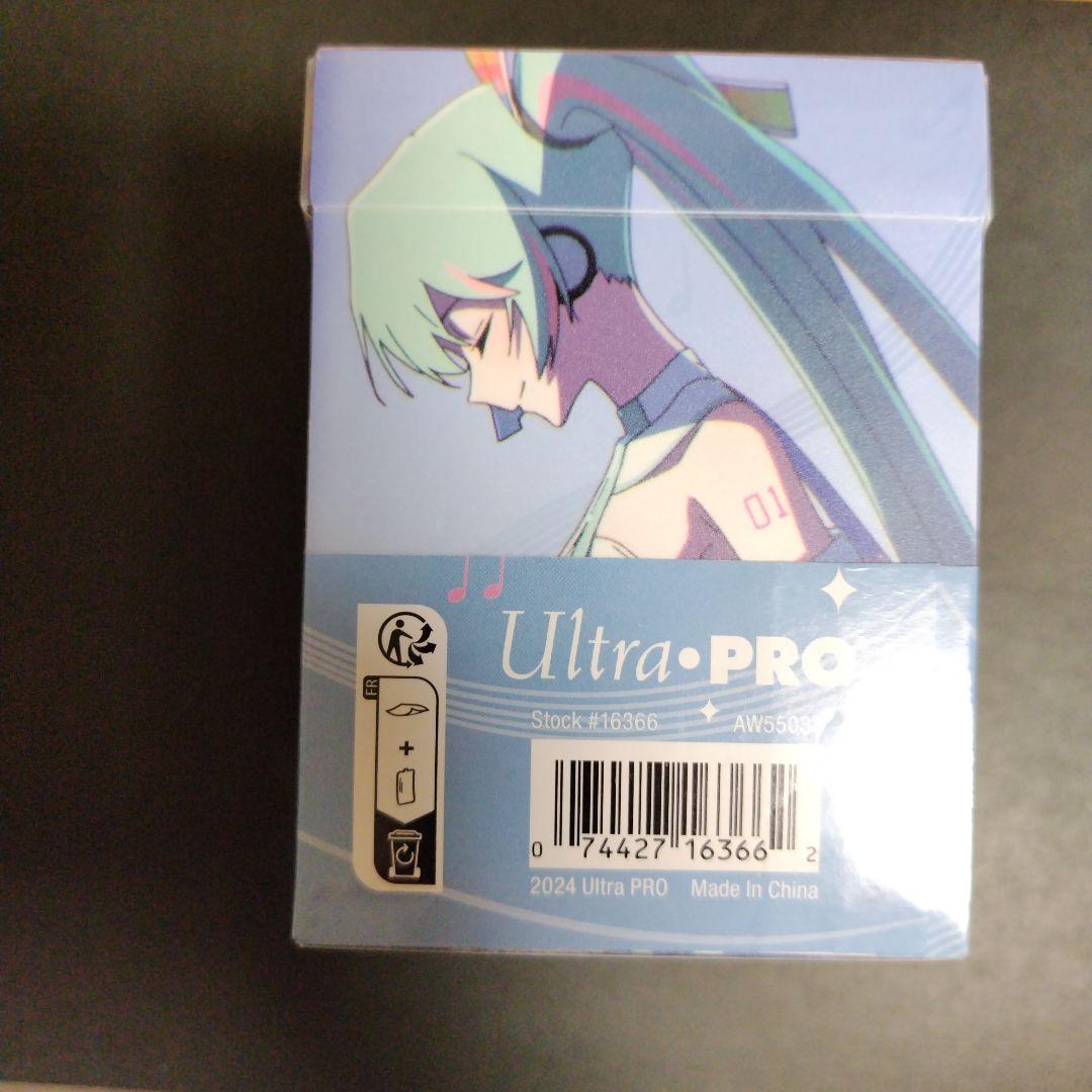 ultrapro 初音ミク expo 10周年 スリーブ3種 デッキボックス