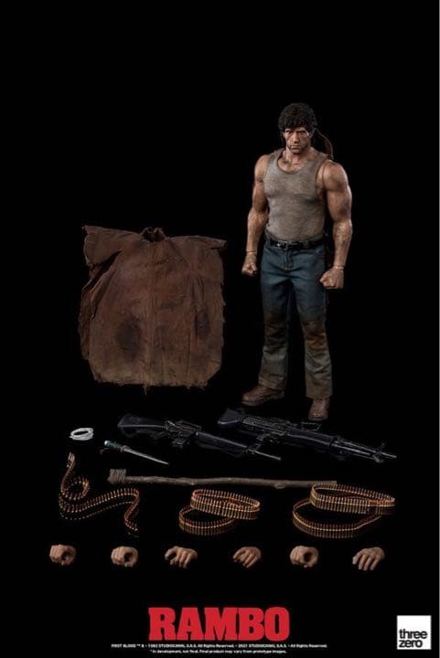 スリーゼロ 3Z0288 ジョン・ランボー 1/6 フィギュア rambo