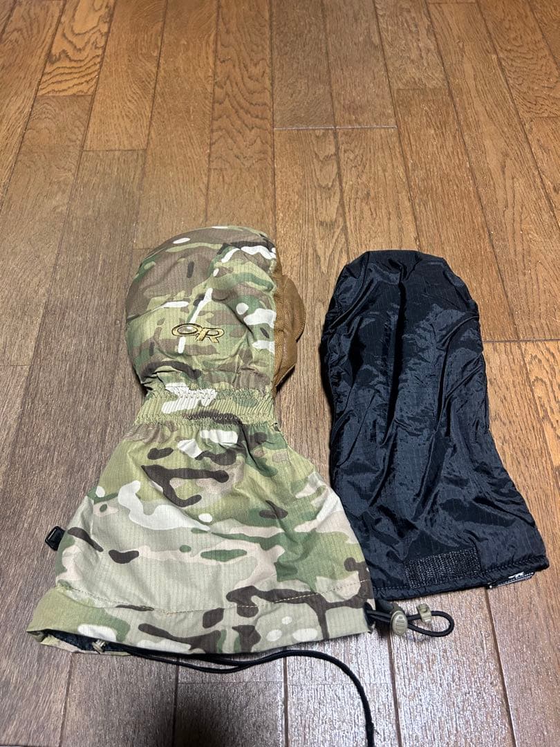 outdoor research multicam mitts Lサイズ