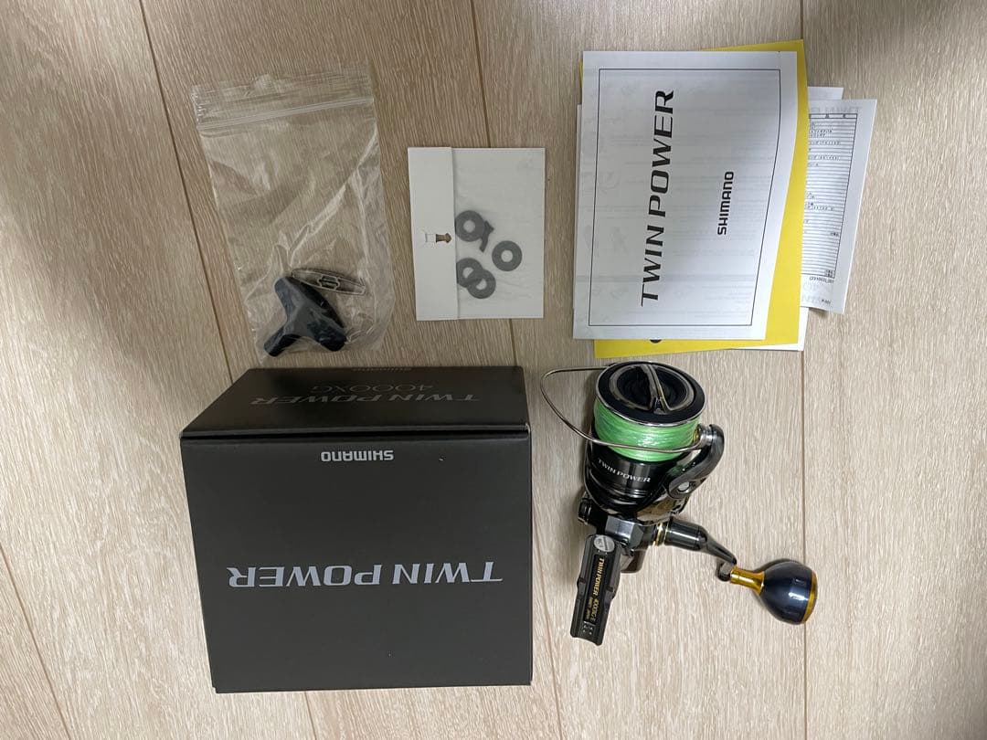 シマノ　24ツインパワー4000XG スローオシュレート解除済　美品　夢屋ノブ