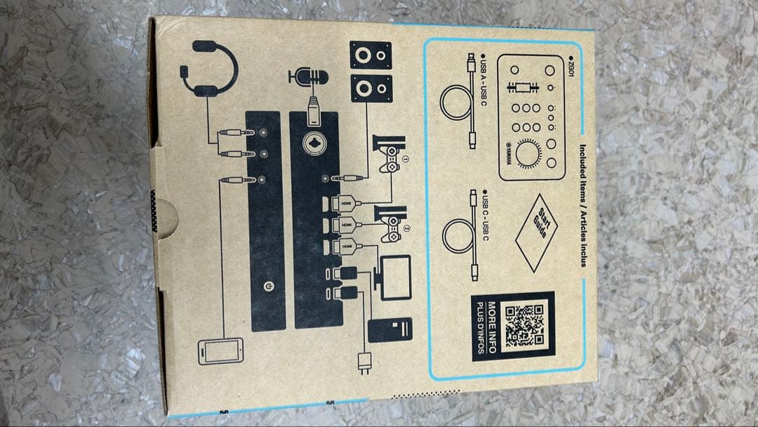 YAMAHA ZG01 USBオーディオインターフェイス