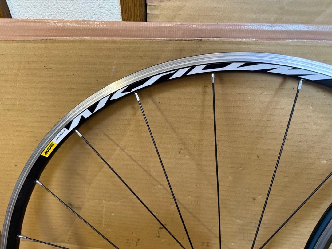 MAVIC AKSIUM アルミホイール前後セット　美品
