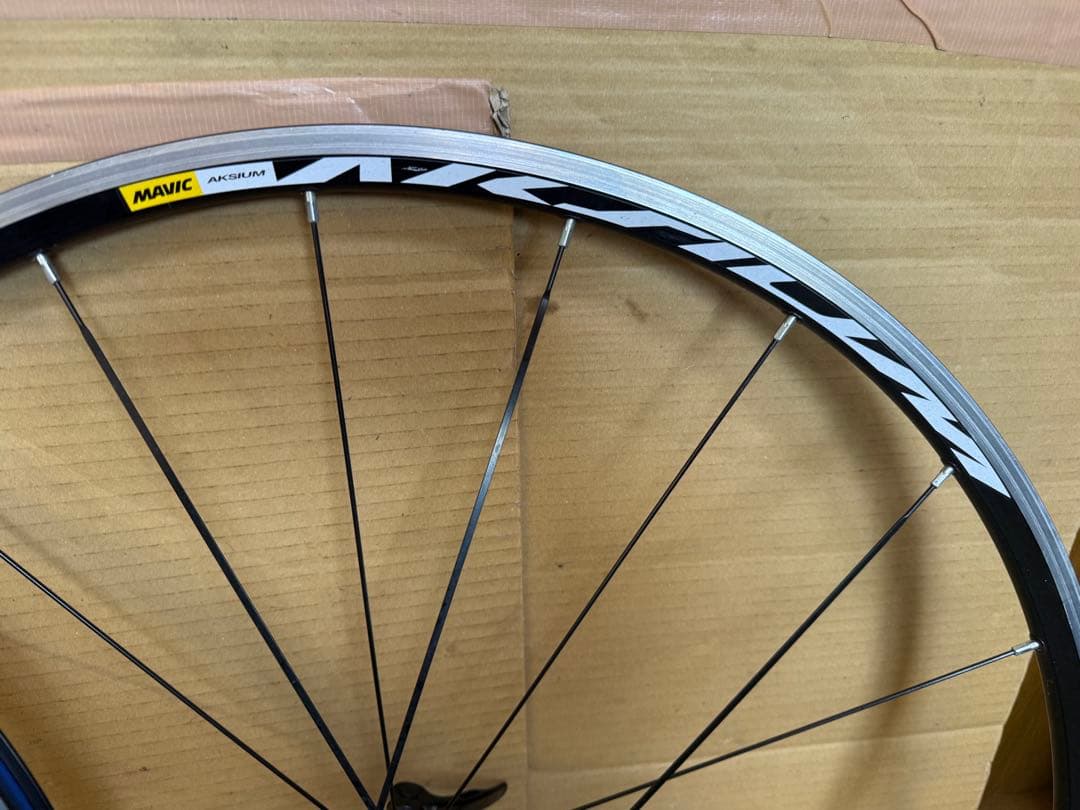 MAVIC AKSIUM アルミホイール前後セット　美品
