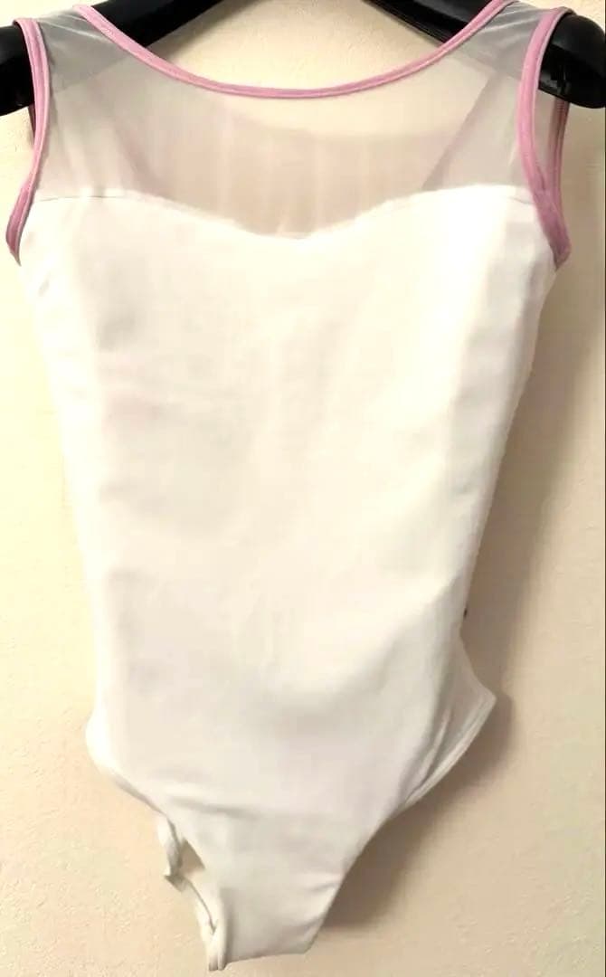 YUMIKO Lサイズ メッシュバック レオタード　☆美品☆