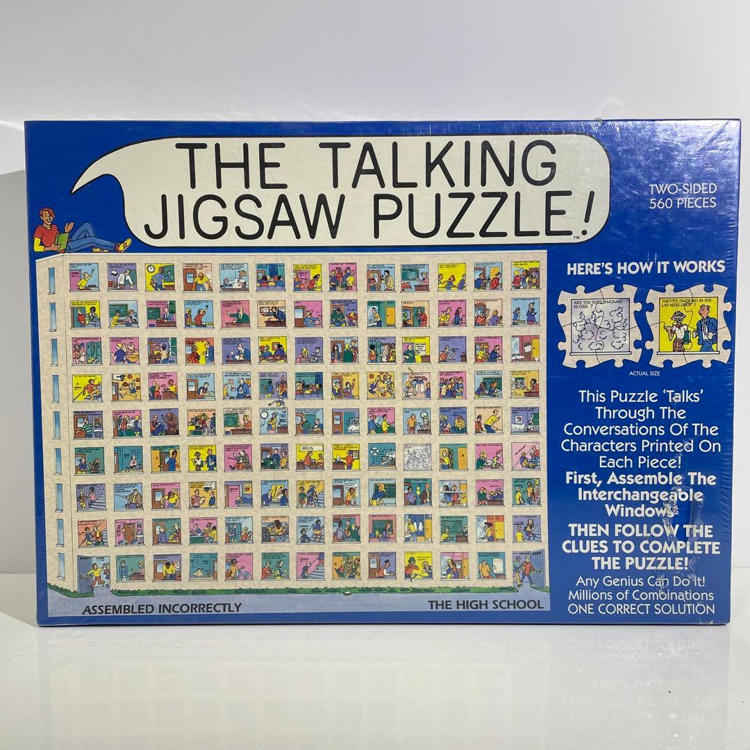 レア THE TALKING JIGSAW PUZZLE 560p パズル