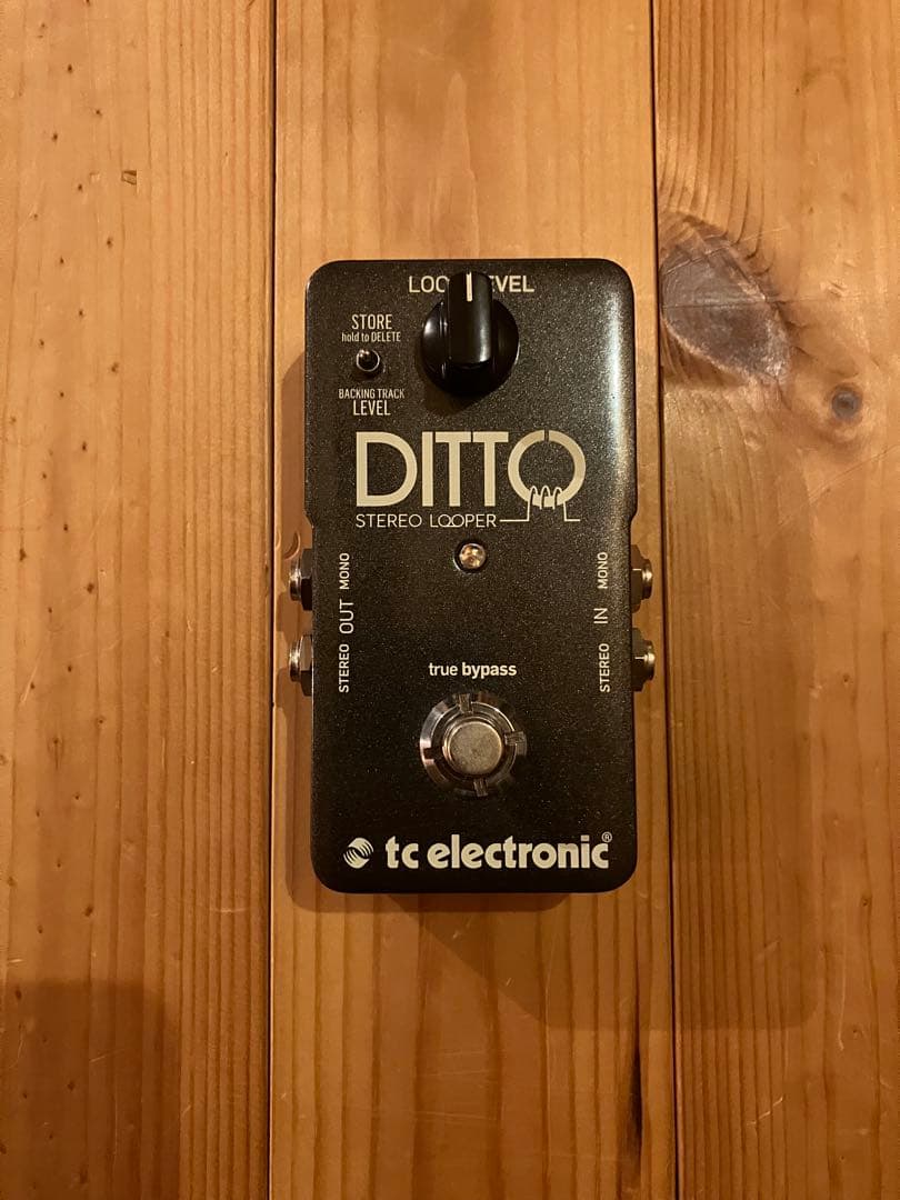 tc electronic Ditto Stereo Looper 超美品
