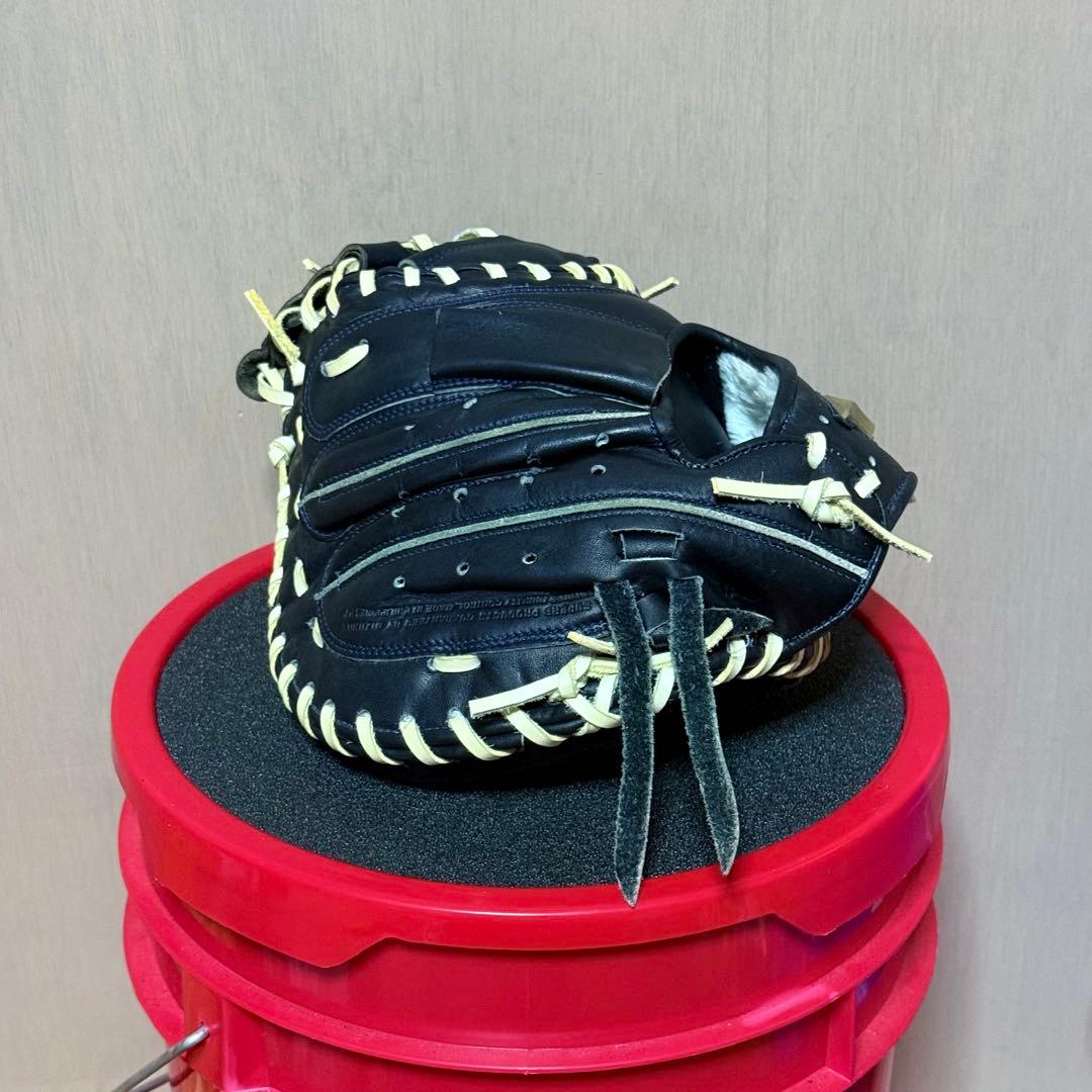 ミズノ グローバルエリート 軟式 キャッチャーミット クロス締め