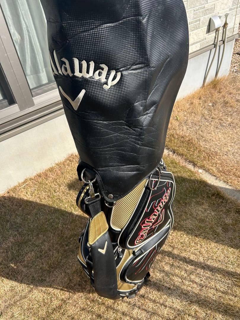 Callaway ゴルフキャディバッグ 黒/金　美品
