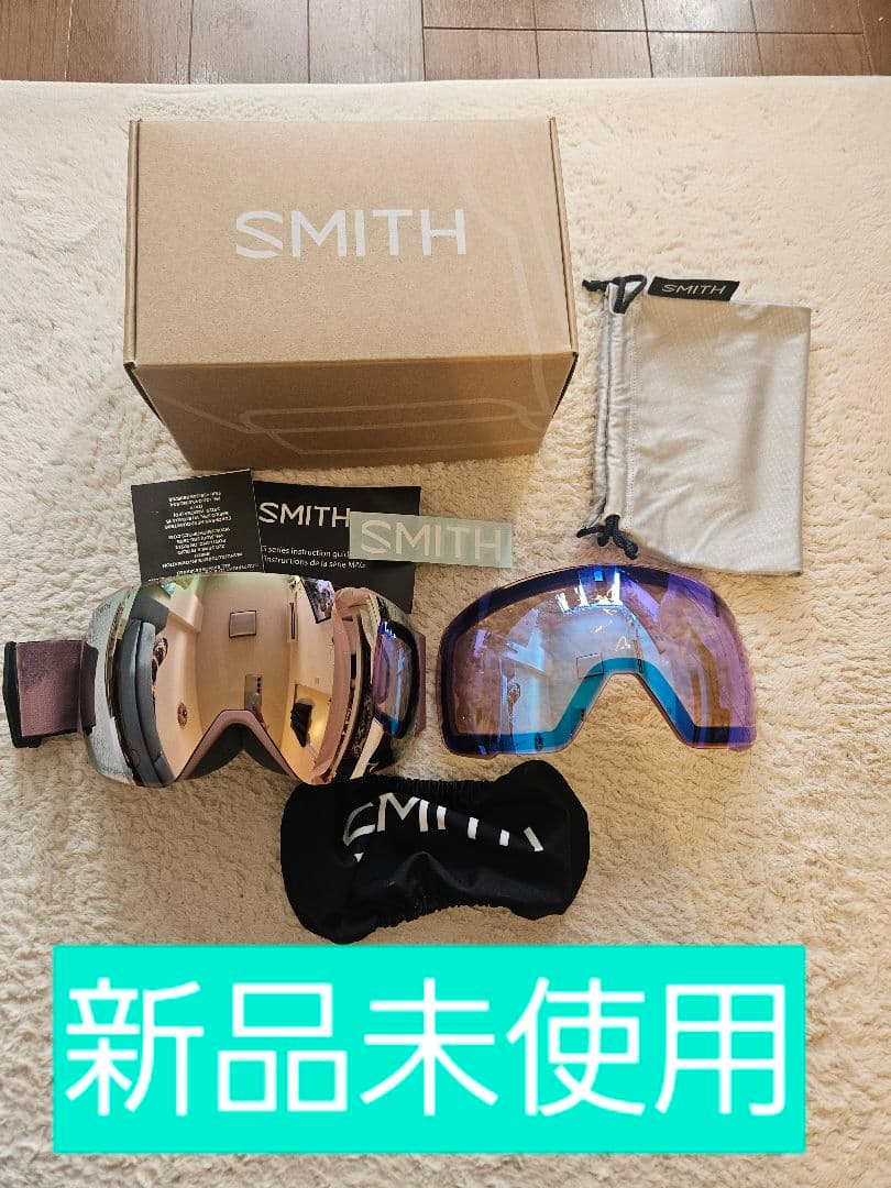 Smith I/O MAG ゴーグル Chalk Rose Bleached