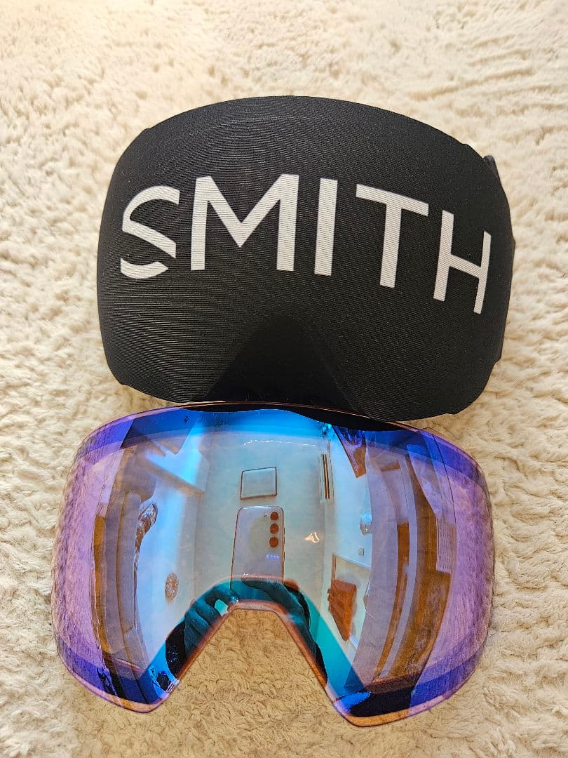 Smith I/O MAG ゴーグル Chalk Rose Bleached